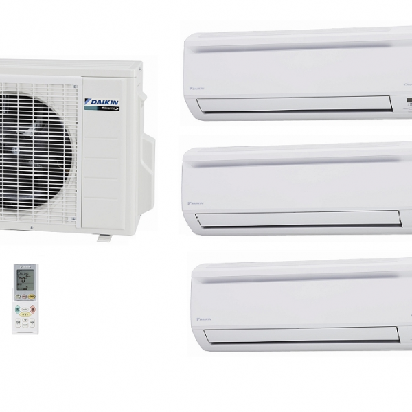 Daikin 4MXS32GVJU 32,000 Btu Outdoor Unit 3-Zone Heat and Cool Ductless ...